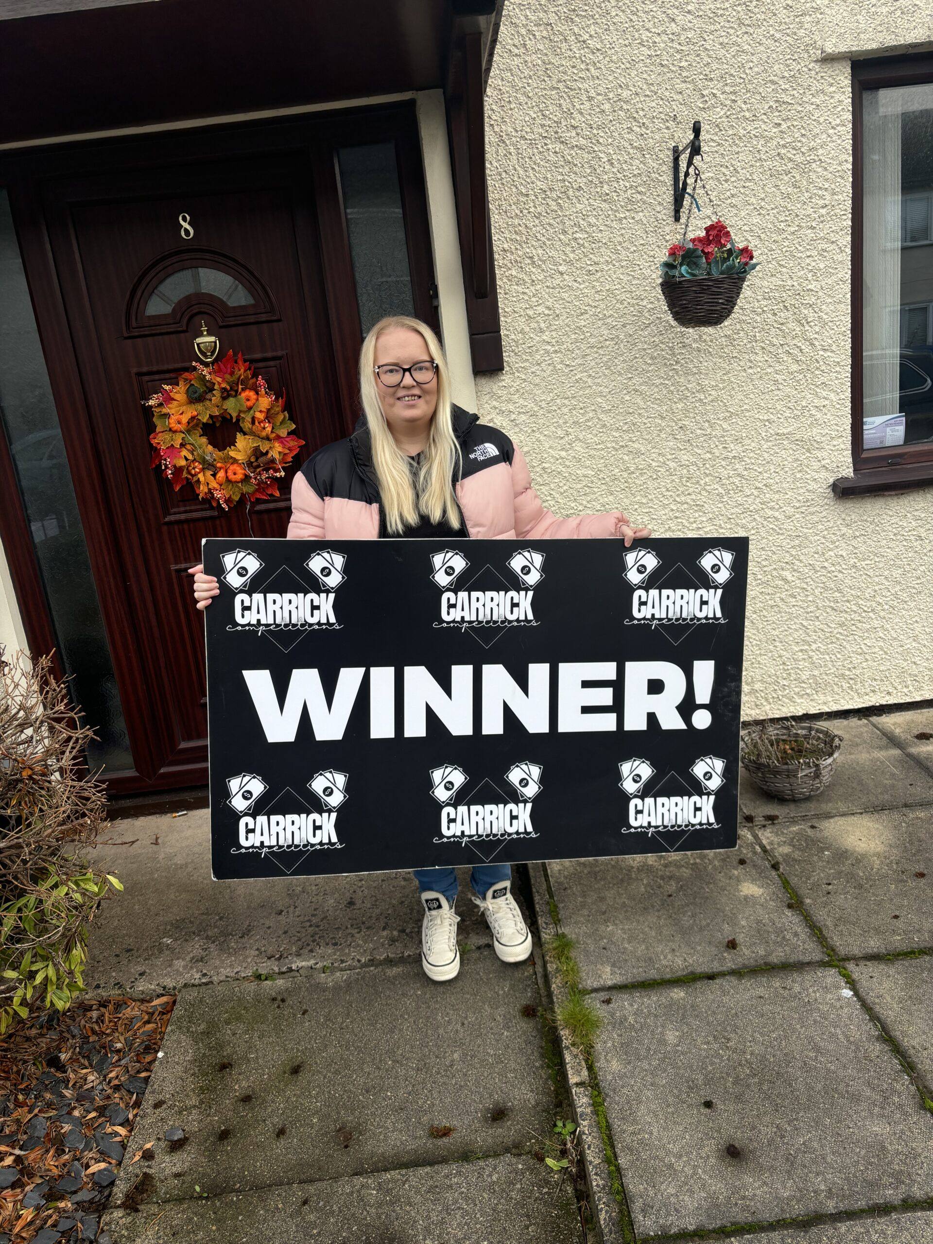 Alice Hodge wins £200 - Carrick Competitions